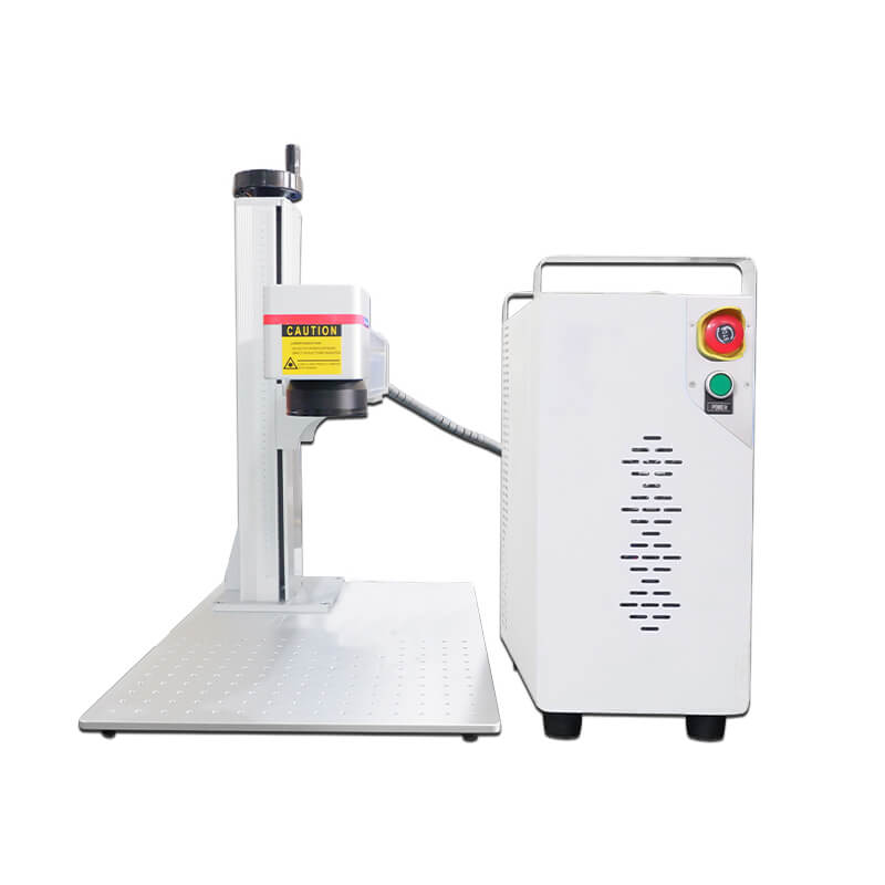 Mini Metal Marking Engraving Fiber Laser Machine - Buy mini fiber laser ...