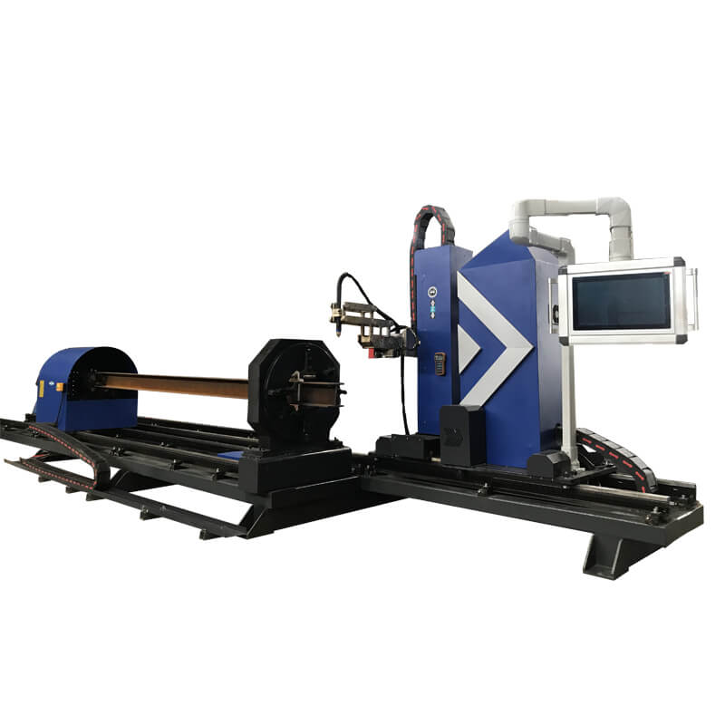 8 Axis Steel Tube And Beam Cutting Bevelling Cnc Plasma Cutting Machine - Buy steel profile cnc ...